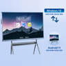 JYXCN 4K Smart Board 75 Inch Interactive Whiteboard, All-in-One Touch Screen Computer with Dual ...